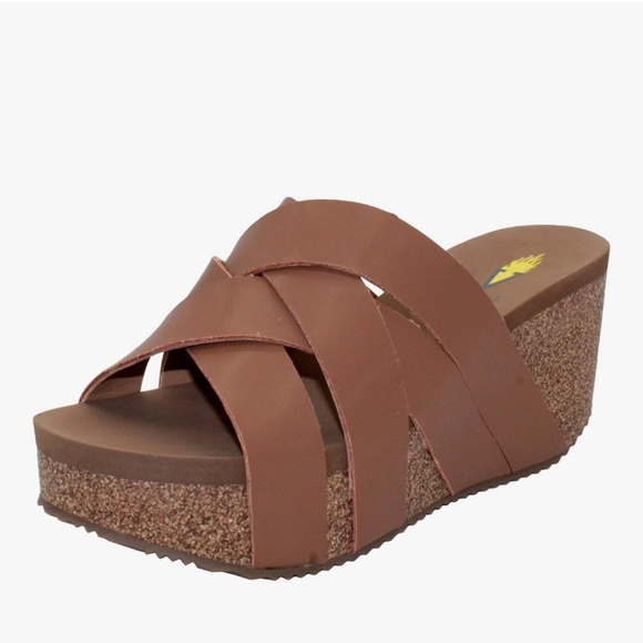 Volatile | Shoes | Volatile Womens Mayfield Wedge Sandal | Poshmark